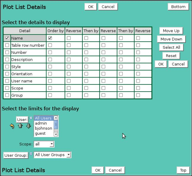 Plots - NovaStar 5 / Administrator